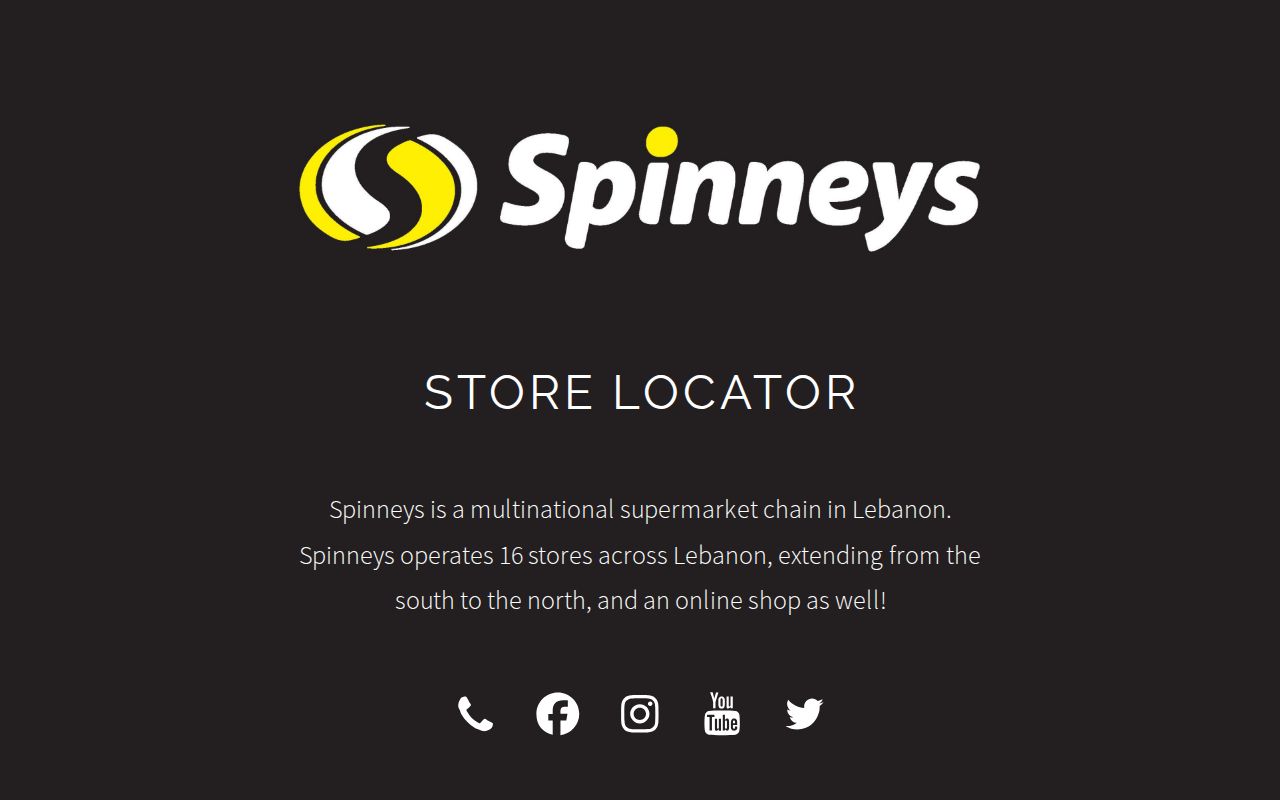 Spinneys Store Locator | Lebanon | Find Store Locations, Directions and ...